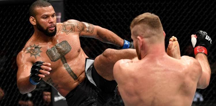 Thiago Santos lands thunderous knockout in main event (UFC Prague ...