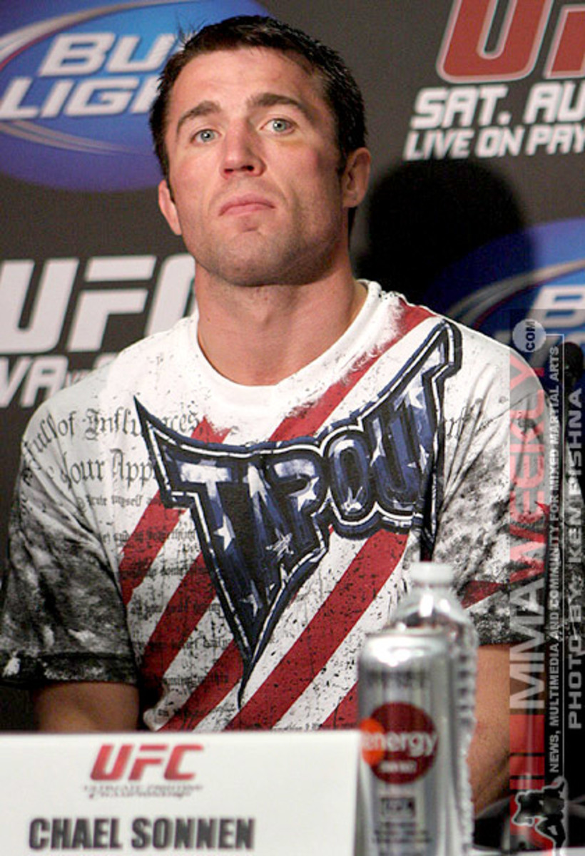 Chael Sonnen Not Talking His Way into a UFC Light Heavyweight Title ...