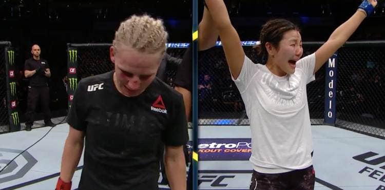 Ji Yeon Kim Snatches Split-Decision from Justine Kish at UFC on FOX 27 ...