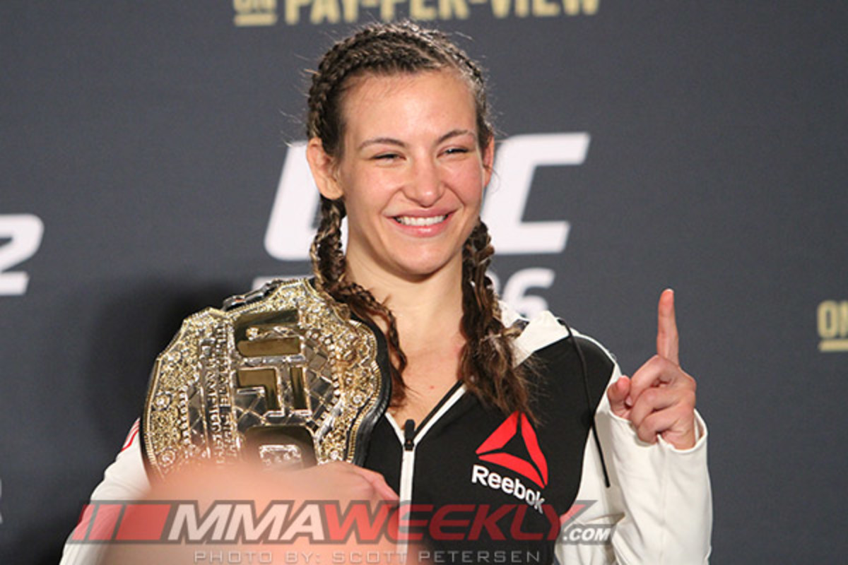 Women’s Bantamweight Champion Miesha Tate Inks New UFC Contract ...