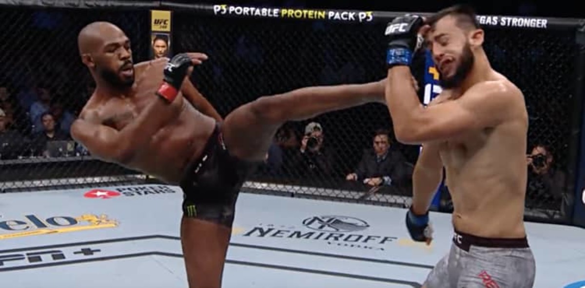 UFC 247 Fight Motion: watch Jon Jones defeat Dominick Reyes in super ...