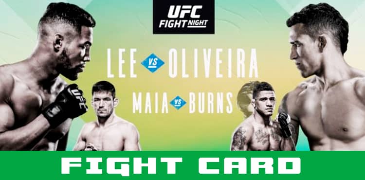 UFC Fight Night on ESPN+ 28 fight card - MMAWeekly.com | UFC and MMA ...