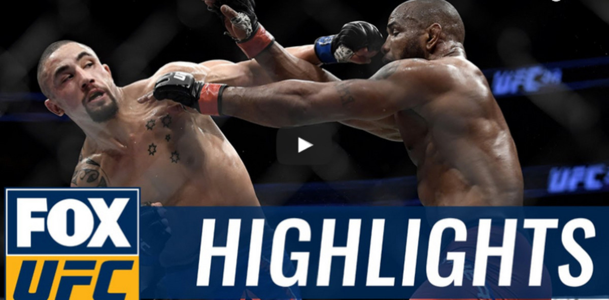 Robert Whittaker Hands Yoel Romero First UFC Loss (UFC 213 Fight ...