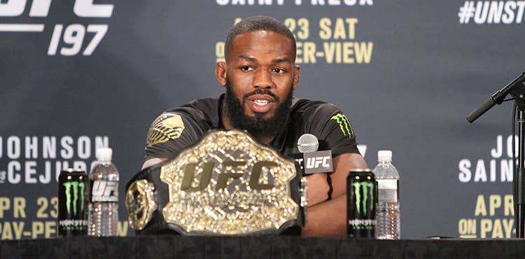Despite Suspension, Jon Jones Pleased to be Cleared of Cheating ...