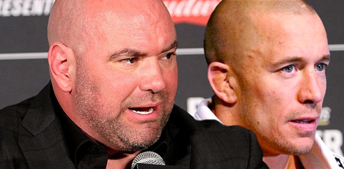 Dana White Believes Georges St-Pierre's Return was 'Purely Financial ...