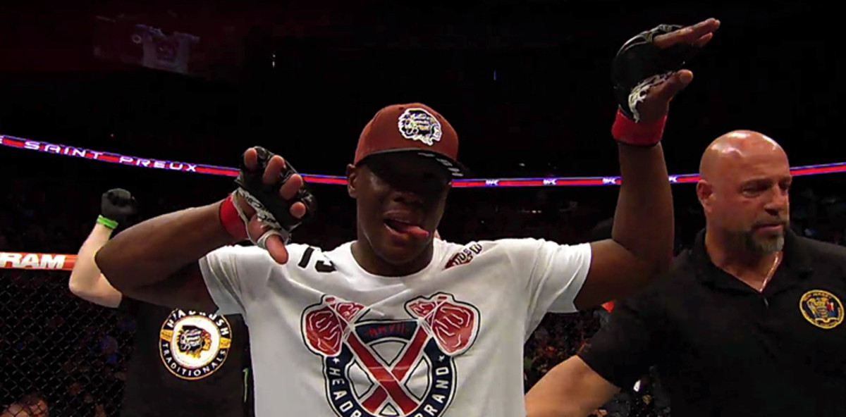 Ovince Saint Preux Banks Bonus for Submission Win: UFC Singapore ...