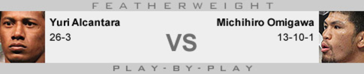 UFC 142 Rio Play-by-Play: Yuri Alcantara vs. Michihiro Omigawa ...