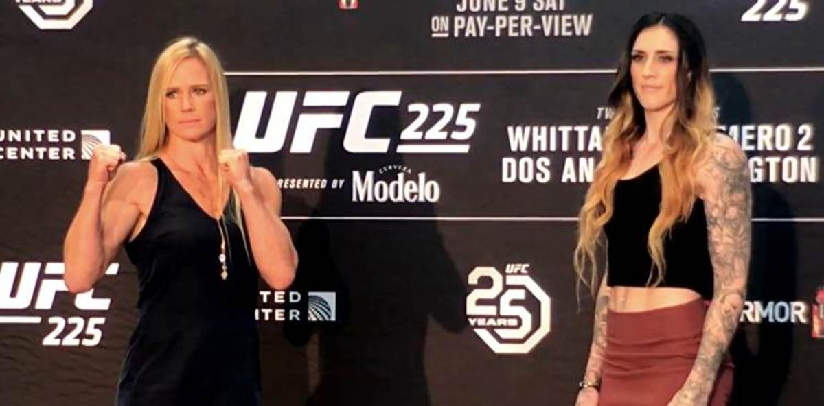 UFC 225 Full Face-Offs from Whittaker vs. Romero 2 in Chicago ...