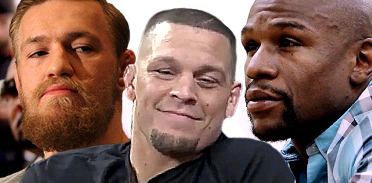 Facetime Buddies Nate Diaz and Floyd Mayweather Jr. Bash Conor McGregor ...