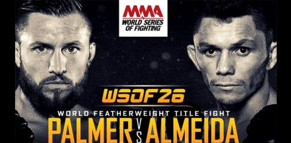 WSOF 26: Palmer vs. Almeida Live Prelims Stream, Friday at 7 pm ET ...