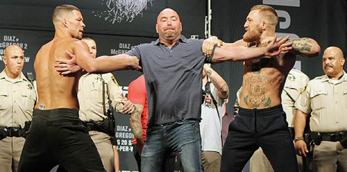 Conor Mcgregor challenges Nate Diaz to Power Slap title match, Diaz ... Conor Mcgregor challenges Nate Diaz to Power Slap title match, Diaz ...