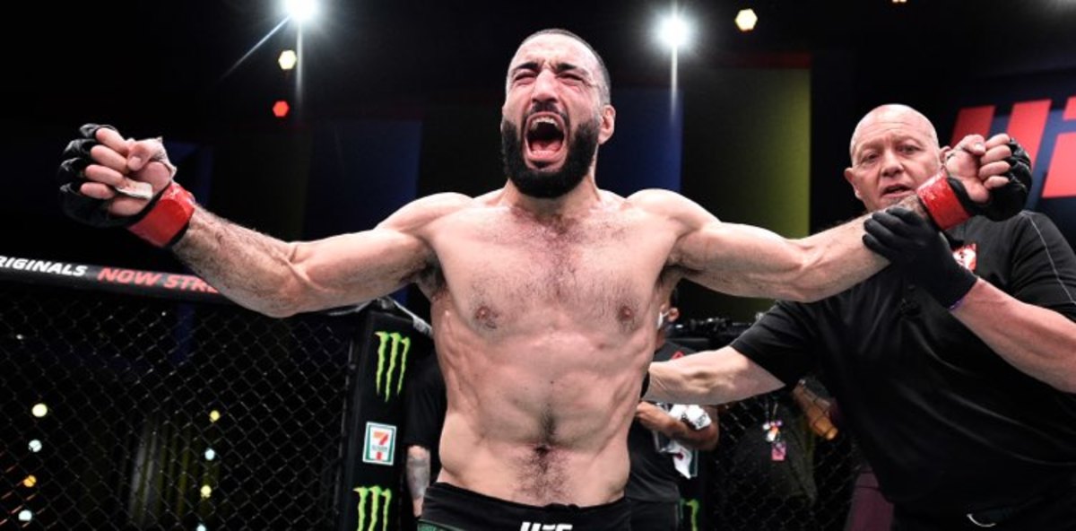 Belal Muhammad steps up to face Leon Edwards at UFC Fight Night 187 on ...