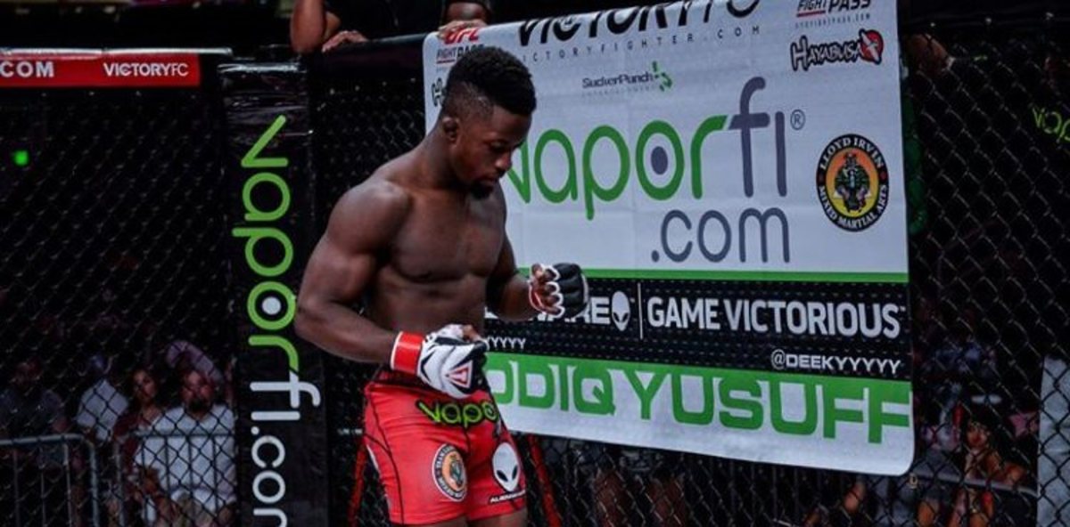 Sodiq Yusuff Heads into Victory FC 54 Riding a Rocket Up the Pro Ranks ...