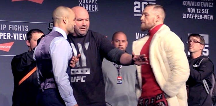 UFC 205 Face-Offs Explosion: Conor McGregor vs. Eddie Alvarez ...