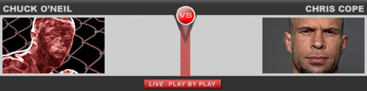 TUF 13 Finale Play-by-Play: Chuck O'Neil vs. Chris Cope - MMAWeekly.com ...