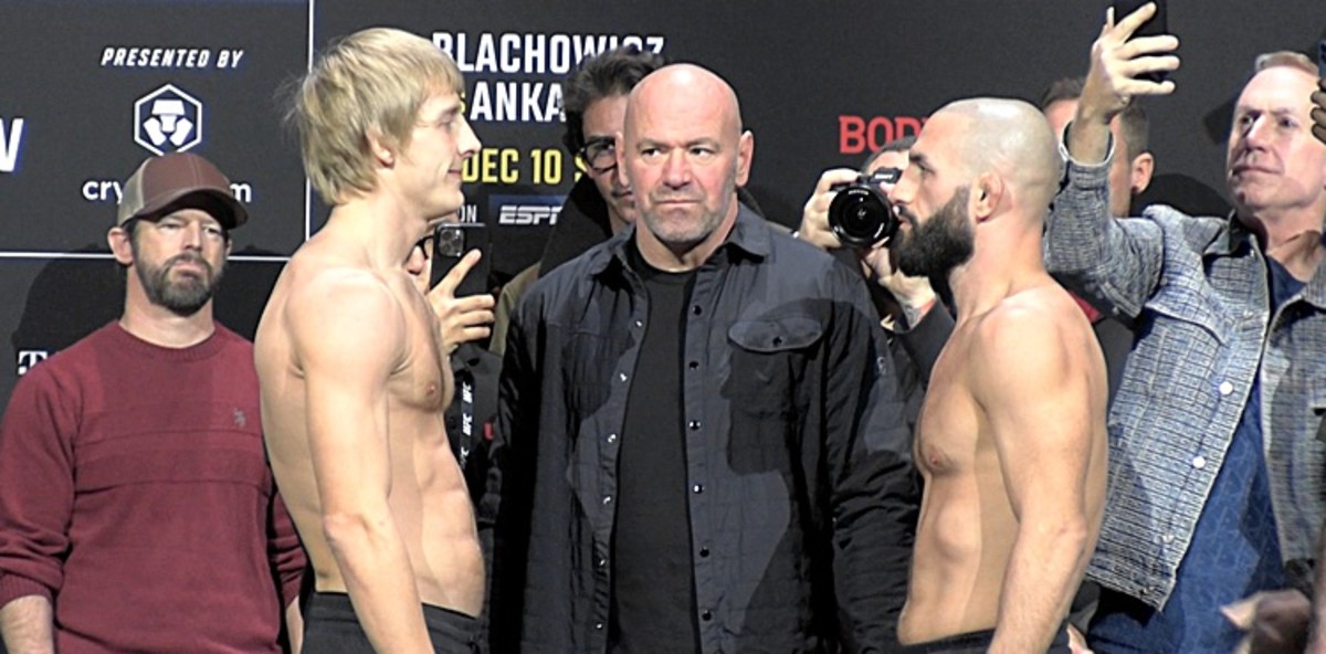 UFC 282 Ceremonial Weigh-in Video: Paddy Pimblett vs. Jared Gordon ... UFC 282 Ceremonial Weigh-in Video: Paddy Pimblett vs. Jared Gordon ...