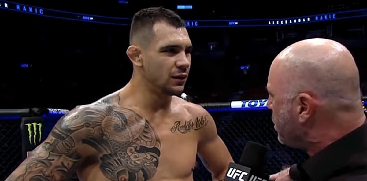 UFC 231: Aleksandar Rakic Octagon Interview - MMAWeekly.com | UFC and ...