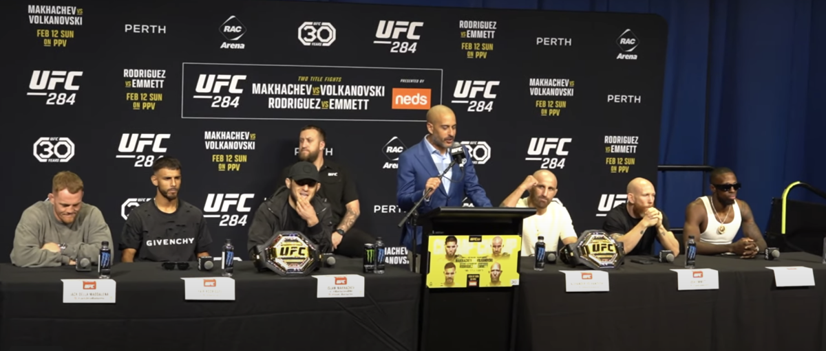 UFC 284: Islam Makhachev vs. Alex Volkanovski press conference | Video ...