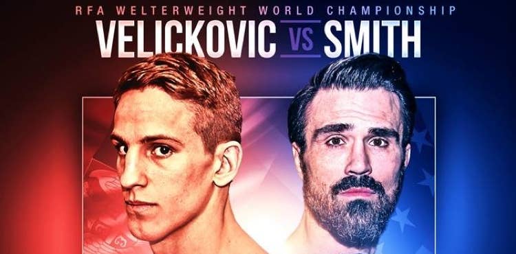 Bojan Velickovic Enters RFA Title Fight Coming Off of a Red Hot 2015 ...