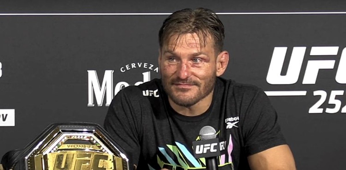 Stipe Miocic: 'I totally poked Daniel Cormier in the eye' (UFC 252 Post ...