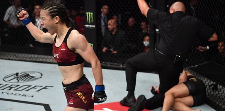 Watch Zhang Weili destroy Jessica Andrade and take her title: UFC 248 ...