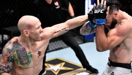 Watch Josh Emmett in Fight of the Night with Shane Burgos 👊 UFC Fight ...