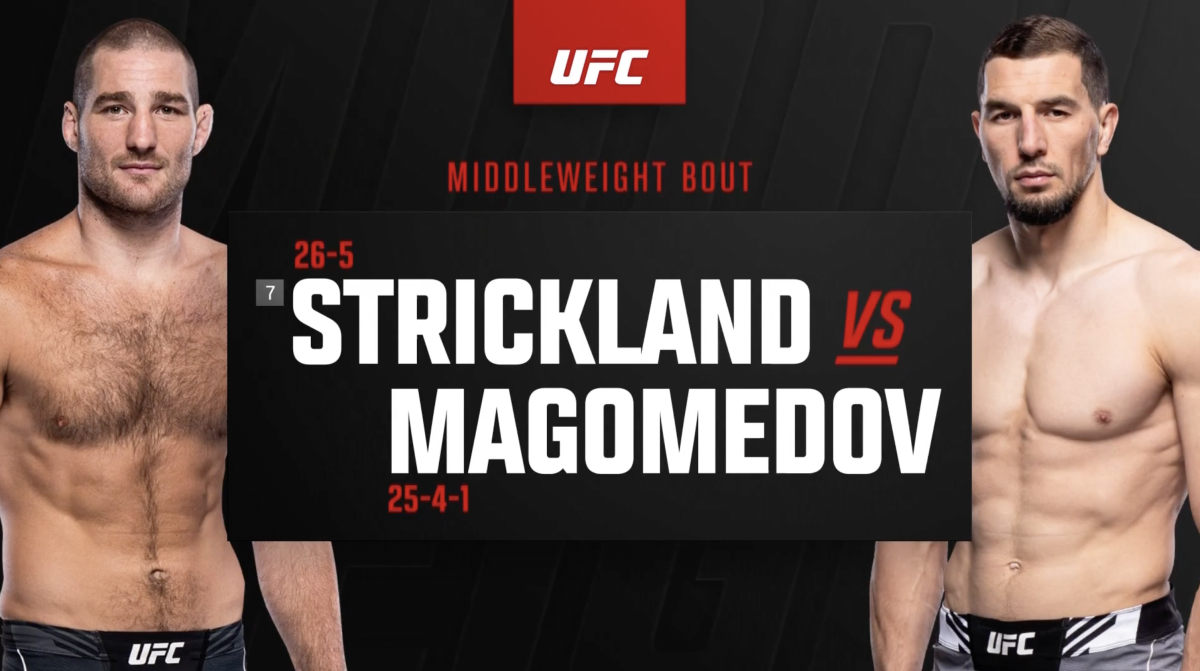 UFC Vegas 76: Sean Strickland vs Abus Magomedov Highlights - MMAWeekly ... UFC Vegas 76: Sean Strickland vs Abus Magomedov Highlights - MMAWeekly ...