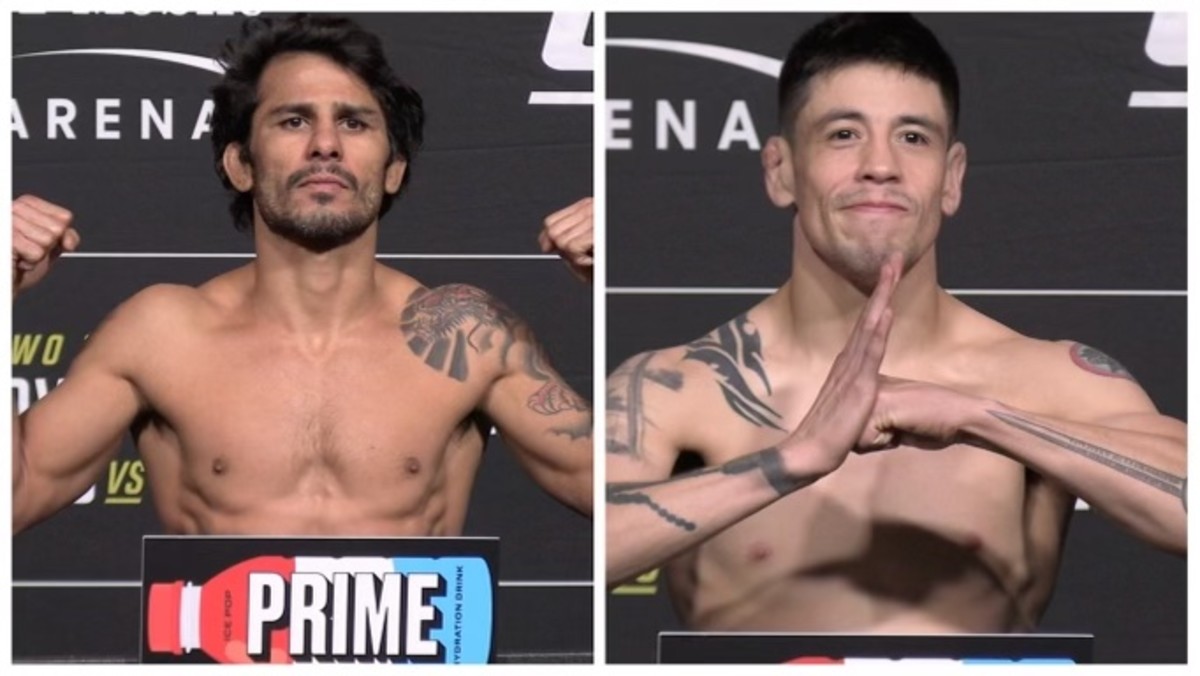 UFC 290 Weigh-In Video: Brandon Moreno vs. Alexandre Pantoja ...