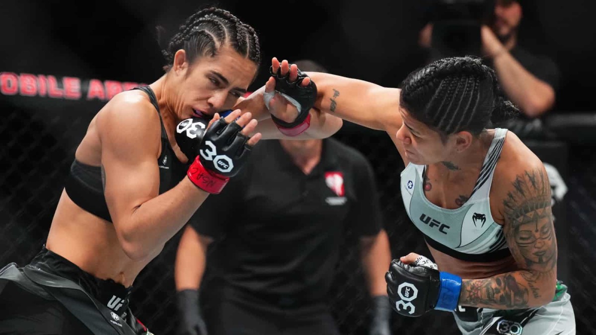 Check out Denise Gomes' record setting KO at UFC 290! - MMAWeekly.com ...