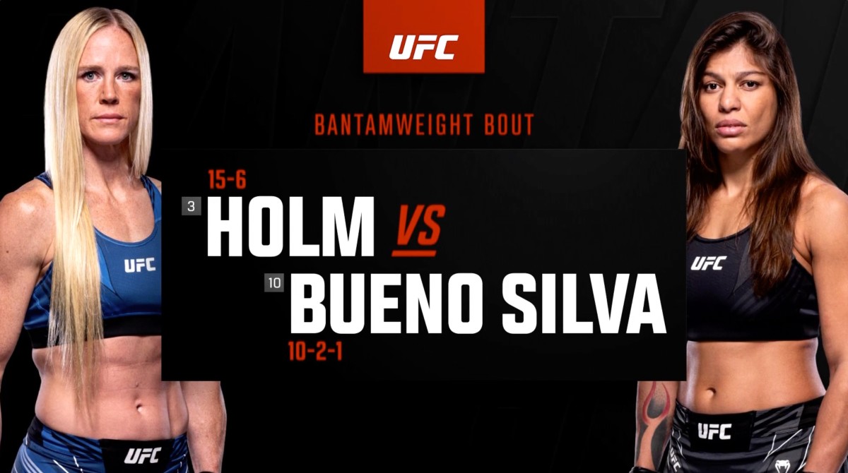 UFC Vegas 77: Holm vs. Bueno Silva Highlights - MMAWeekly.com | UFC and ...
