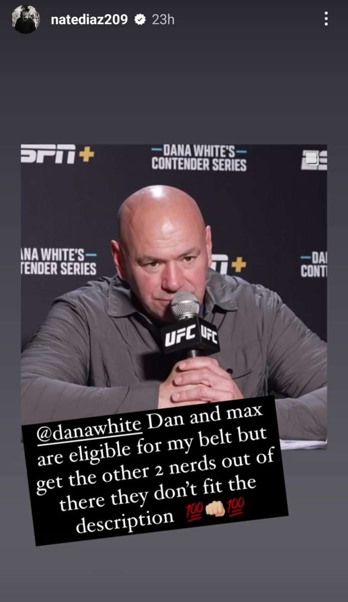 Nate Diaz dismisses Dustin Poirier and Justin Gaethje's BMF legitimacy ...