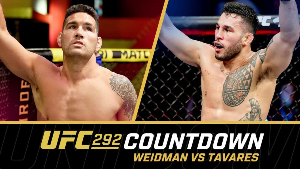 UFC 292 Countdown: Weidman vs. Tavares - MMAWeekly.com | UFC and MMA ...