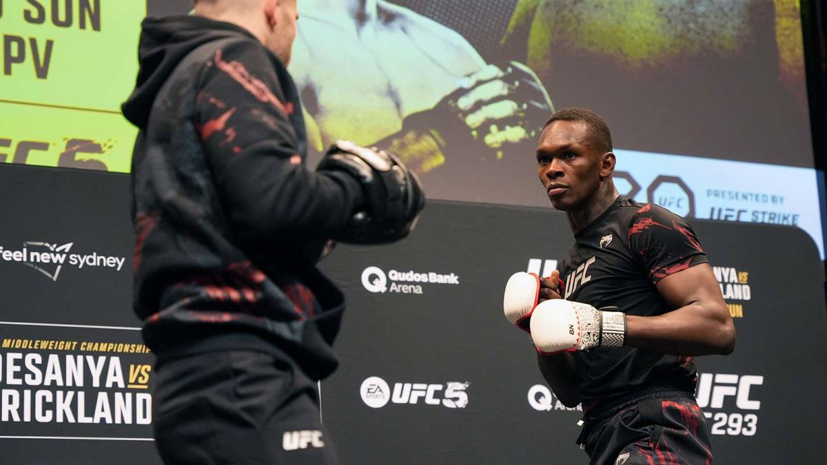 UFC 293: Adesanya vs Strickland Workouts Photo Gallery - MMAWeekly.com ...