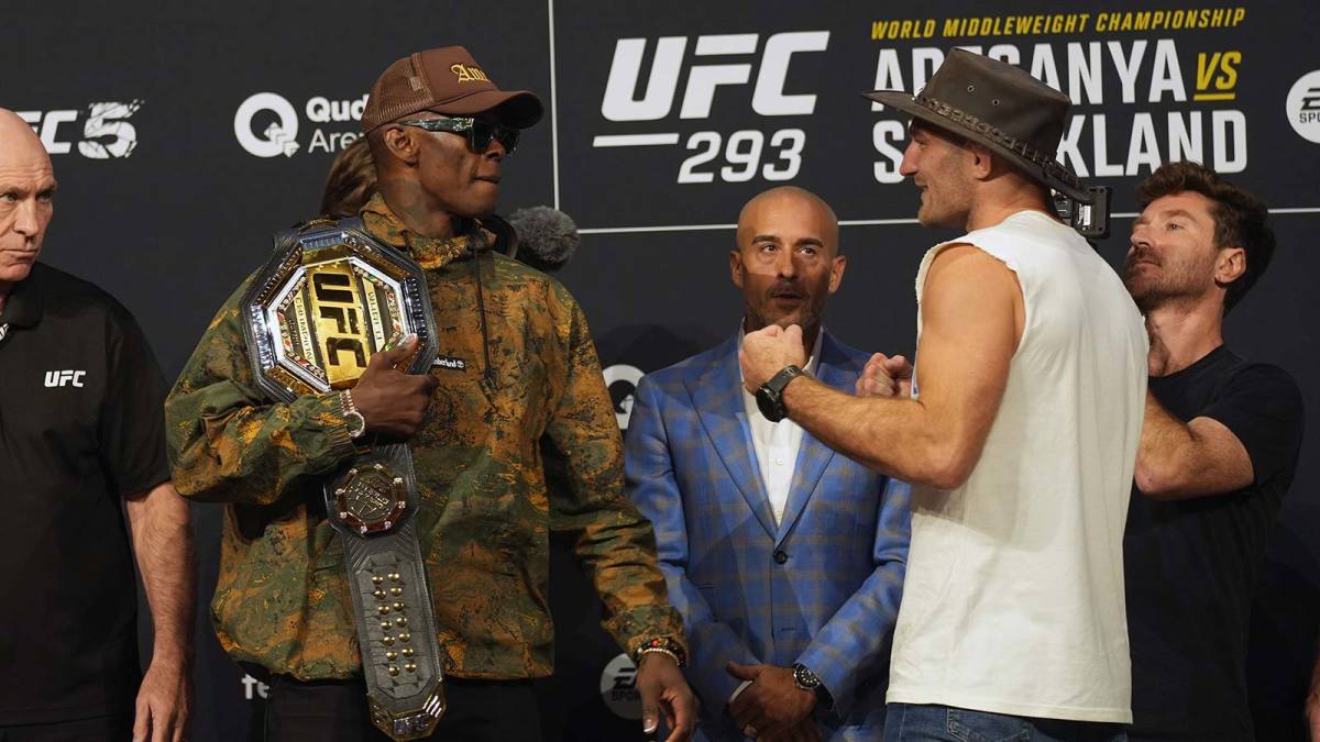 UFC 293: Adesanya vs Strickland Press Conference Photo Gallery ...