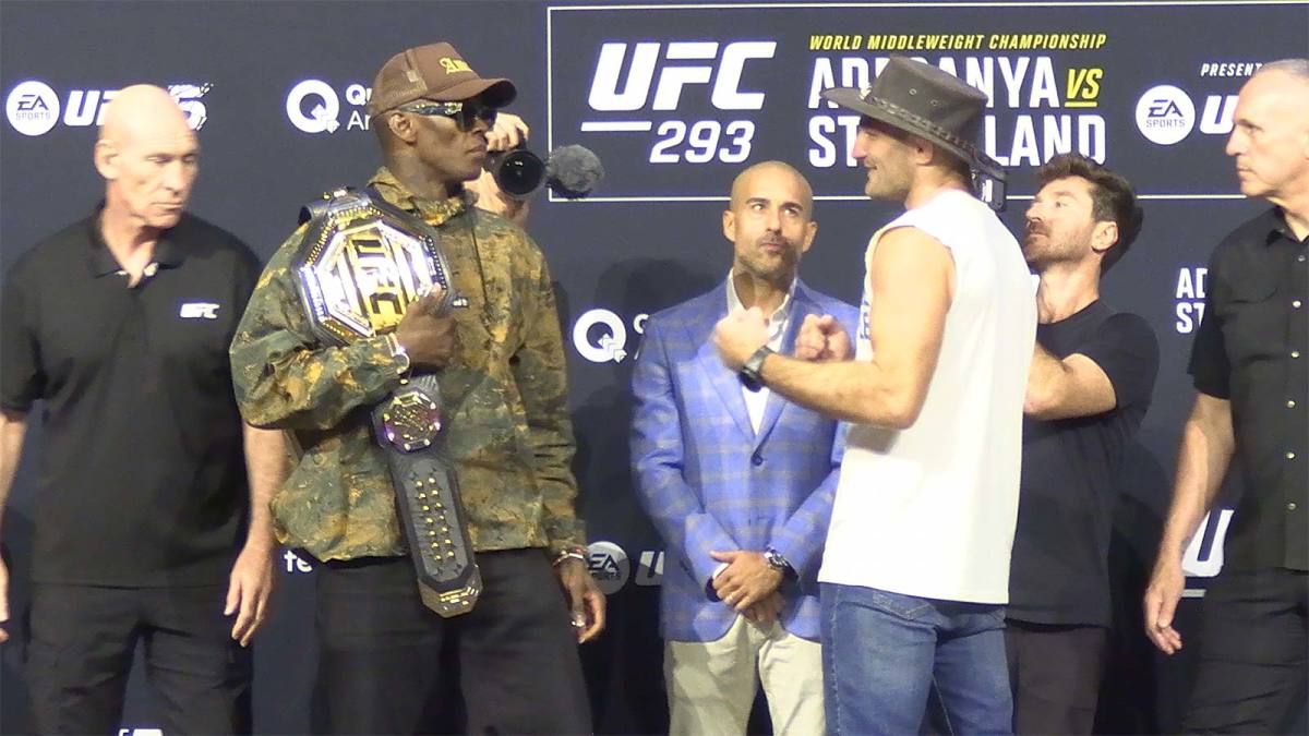 UFC 293: Adesanya vs. Strickland Official Weigh-in Results and Video ...