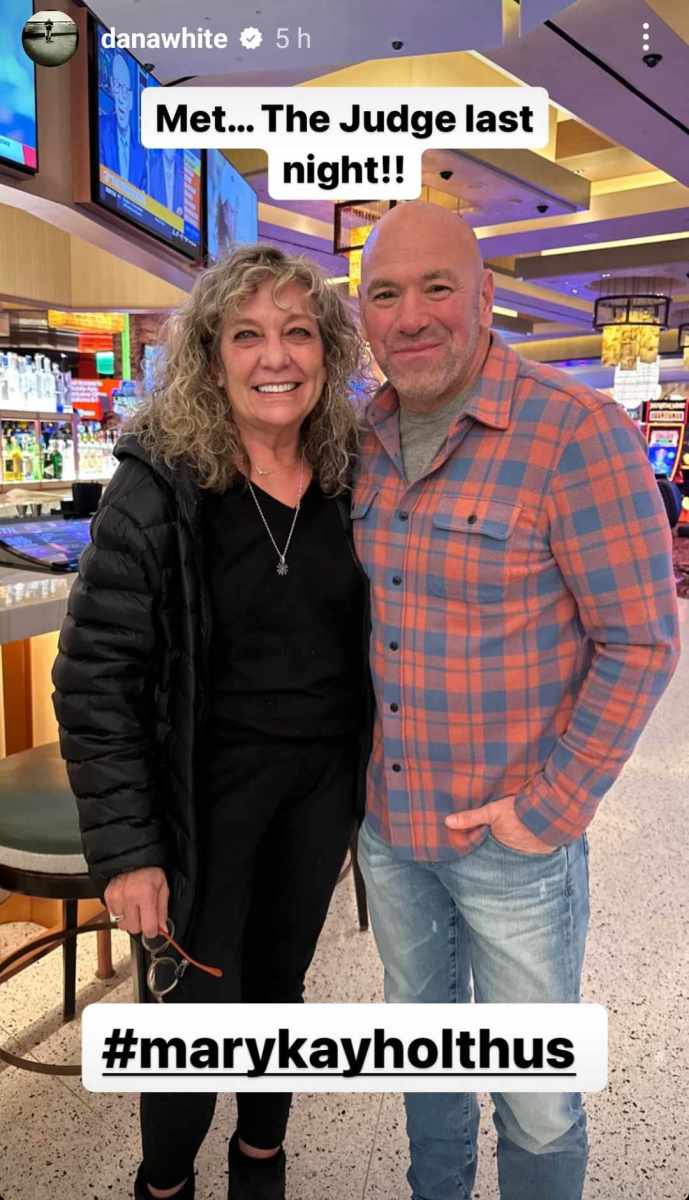 Dana White shows support for Las Vegas judge brutally attacked behind ...