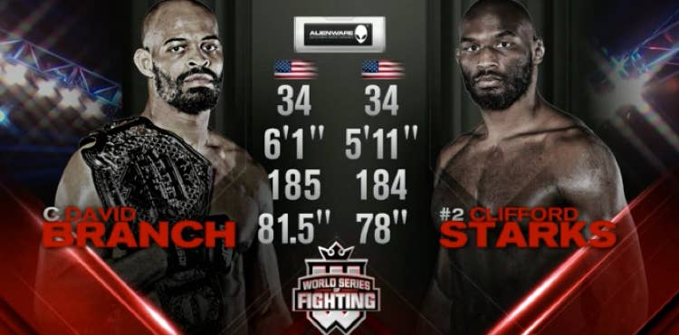 WSOF 30 Video Highlights: David Branch vs. Clifford Starks - MMA Weekly