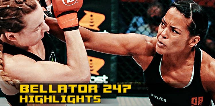 Bellator 247 highlights and results: Denise Kielholtz blasts Kate ...