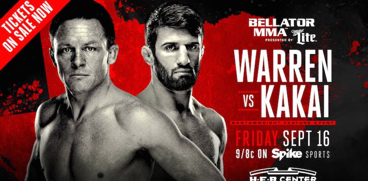 Former Champ Joe Warren Faces Sirwan Kakai in Bellator 161 Co-Main ...