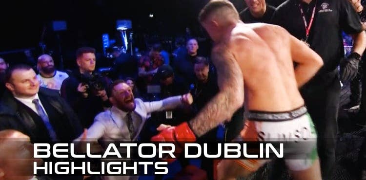 Bellator Dublin recap: James Gallagher nets quick win, dives into the ...