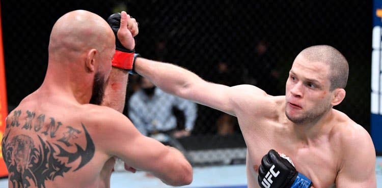 Alex Morono earns bonus with finish of 'Cowboy' at UFC Vegas 26 - MMA ...