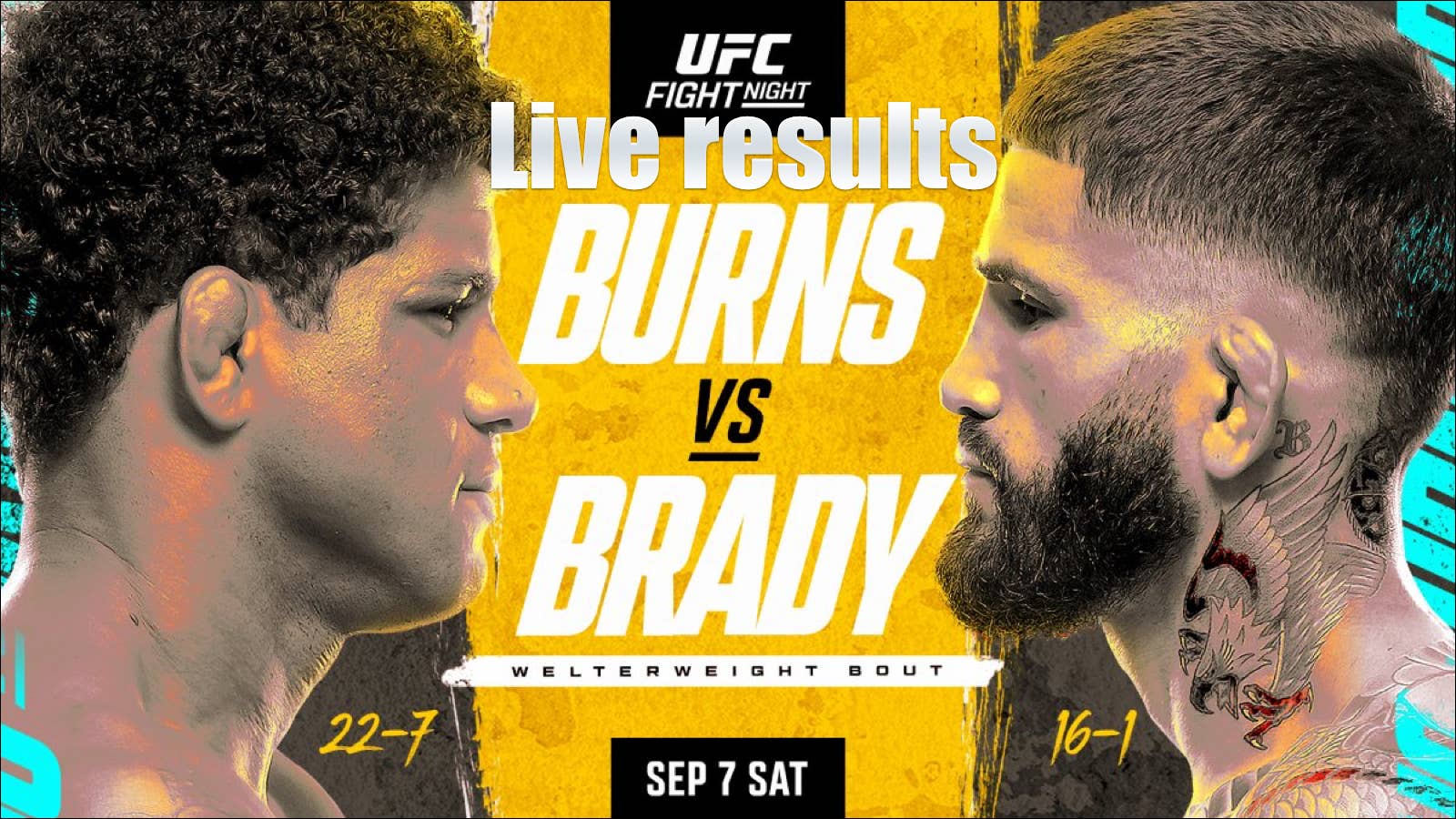 UFC Vegas 97 Results: Burns vs. Brady - MMA Weekly