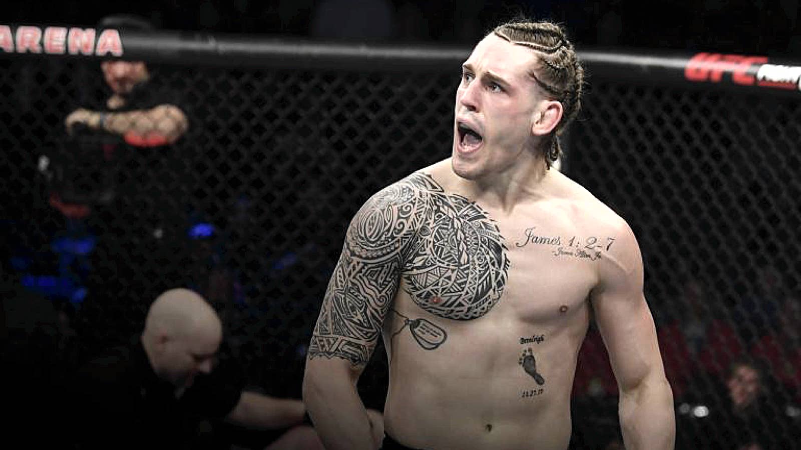 Brendan Allen makes Reinier de Ridder quit in UFC Vancouver main event ...