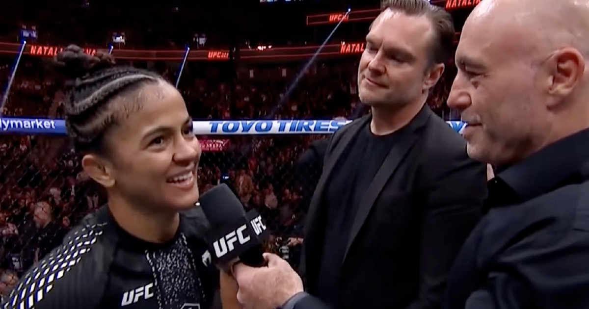 UFC 324 Octagon Interview: Natália Silva critical of performance - MMA ...