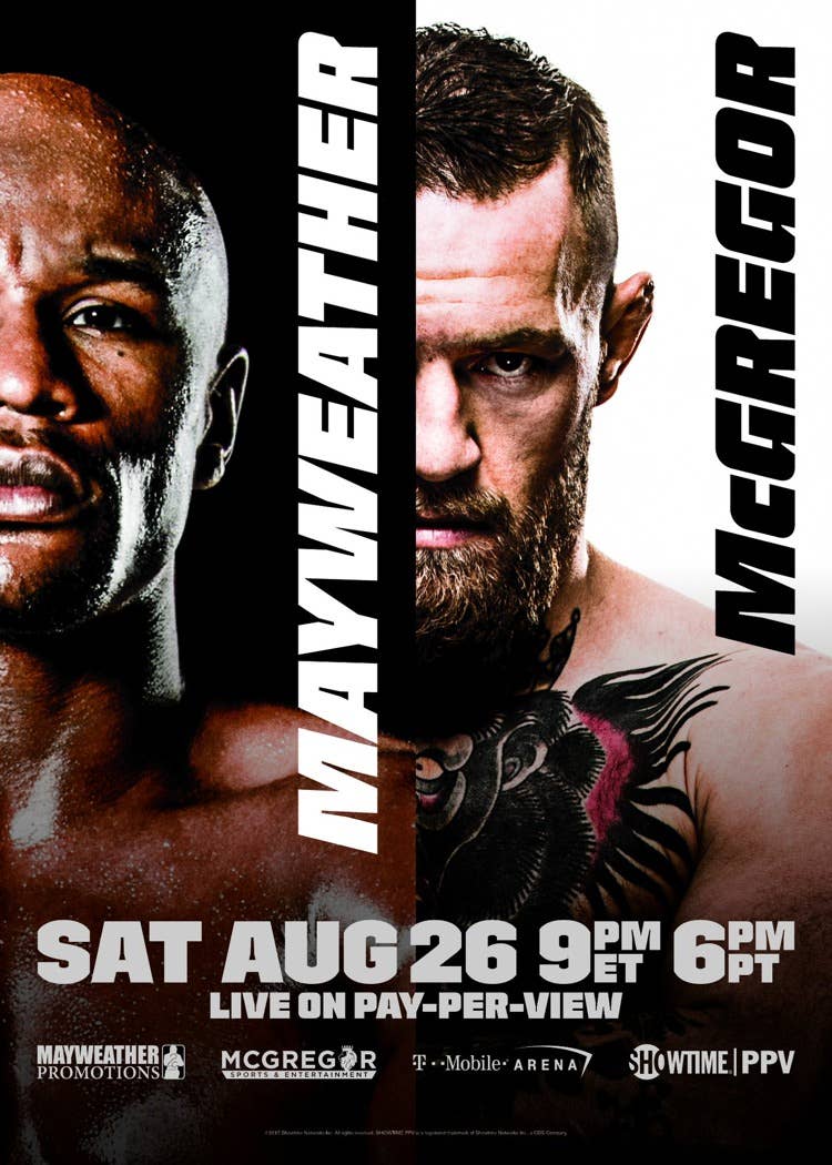Floyd Mayweather vs. Conor McGregor Boxing Fight Card - MMA Weekly