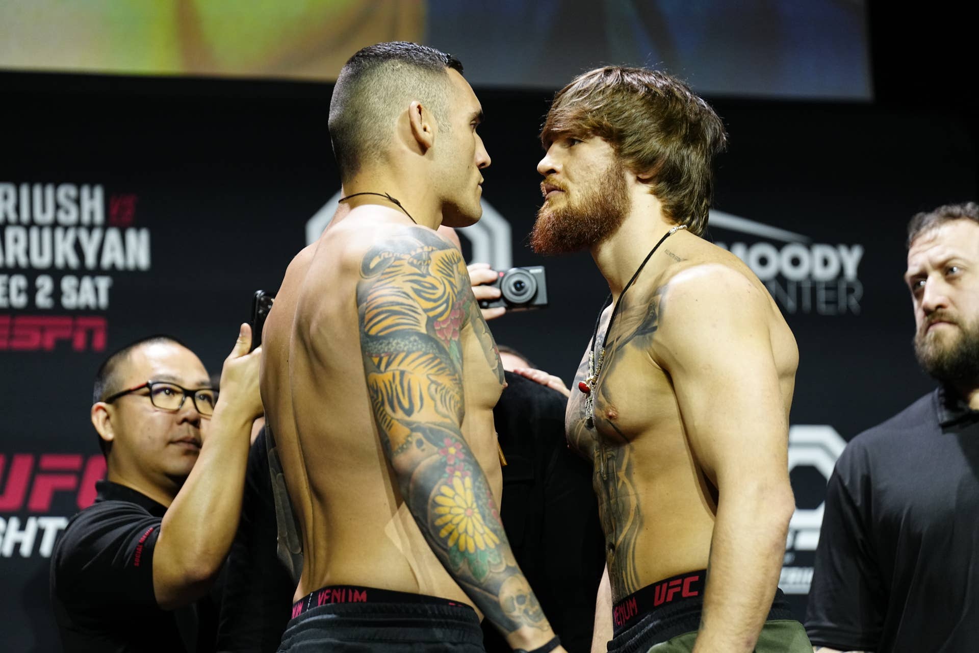 UFC Austin Ceremonial Weigh-in Photo Gallery - MMA Weekly