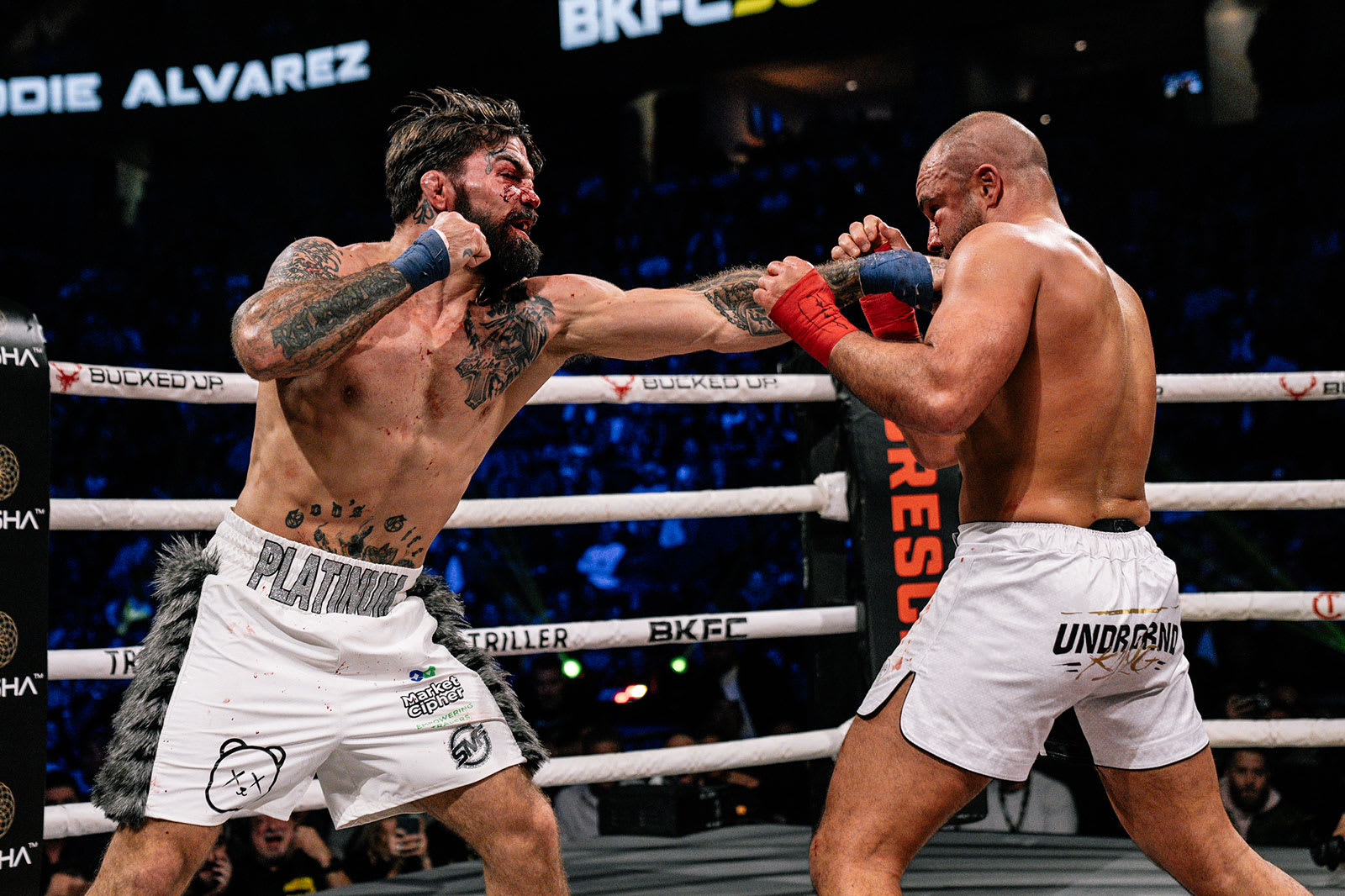 Mike Perry defeats Eddie Alvarez for bare knuckle fighting King of ...