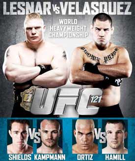 UFC 121: Lesnar vs. Velasquez Live Results and Play-by-Play - MMA Weekly