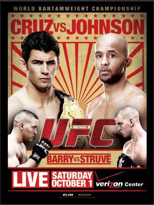 UFC on Versus 6: Cruz vs. Johnson Tickets on Sale This Week - MMA Weekly
