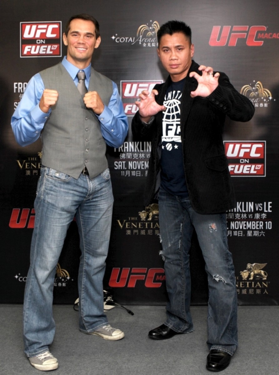 UFC Macao (UFC on Fuel TV 6) Official with Rich Franklin vs. Cung Le ...
